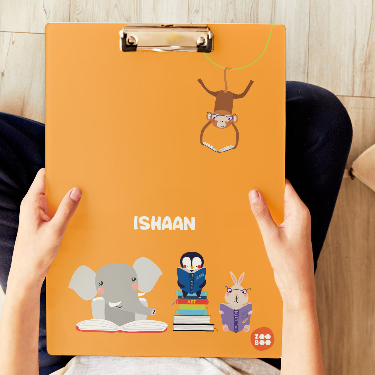 Animal Library Custom Clipboard for Kids | Zoomin