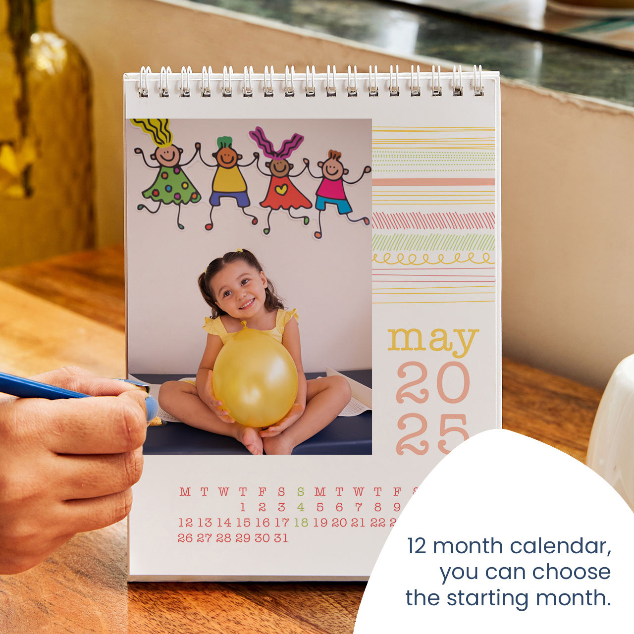 Angelic Moments Mini Desktop Calendar | Zoomin