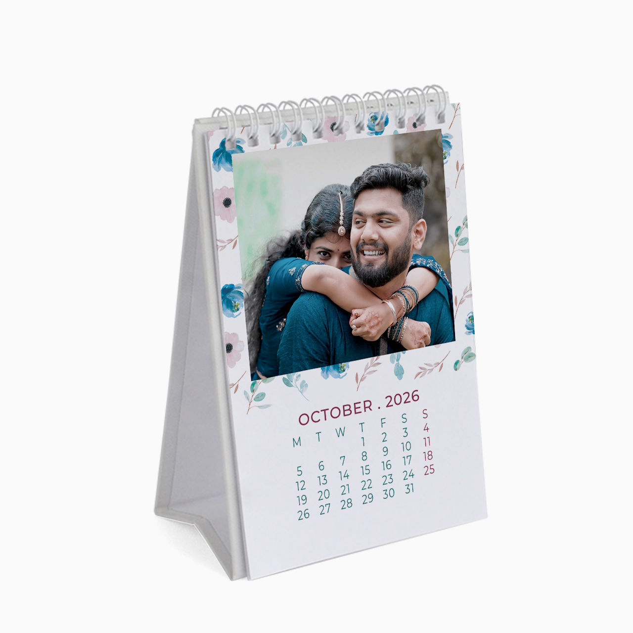 Flowers for You Mini Desktop Calendar | Zoomin