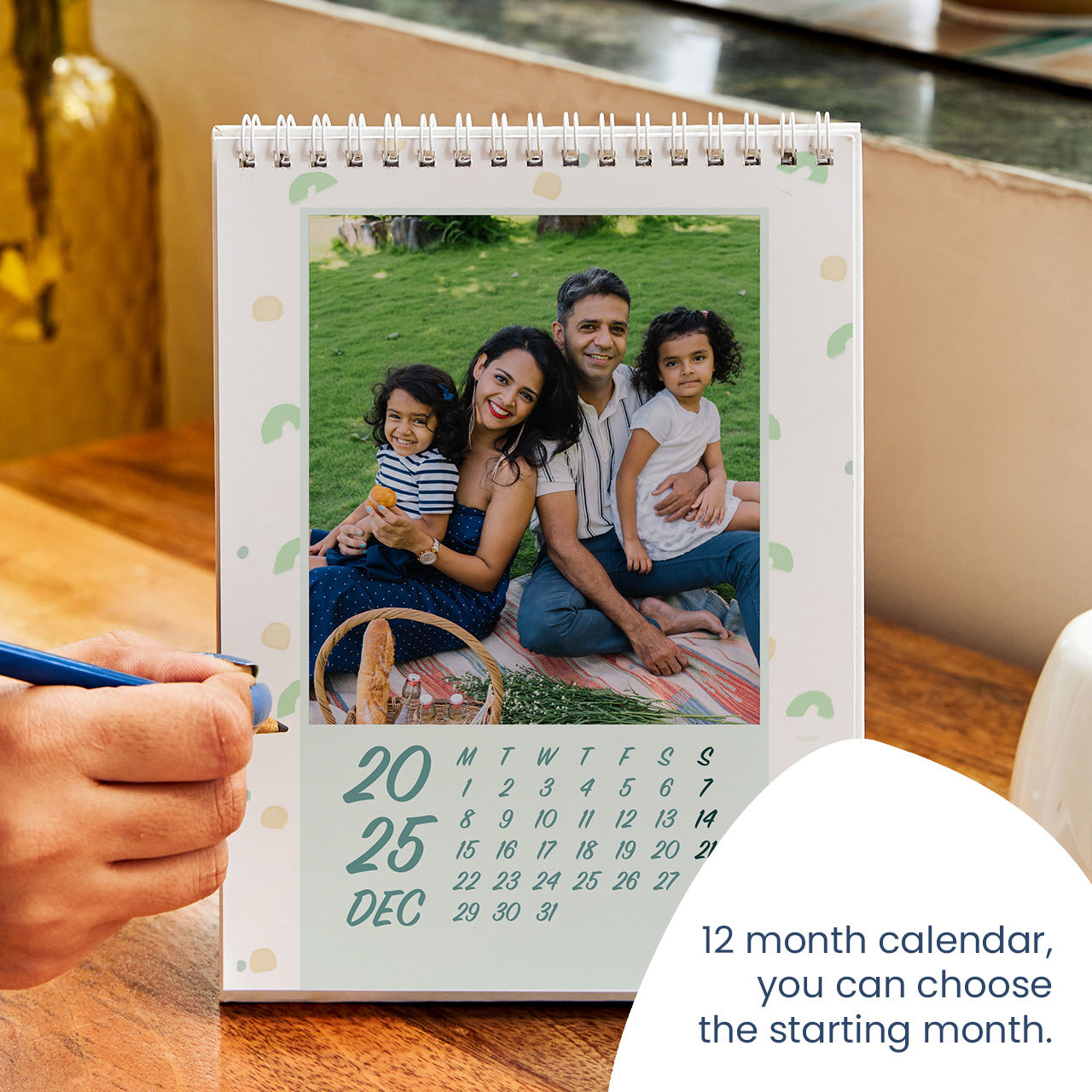 Life's Moments Mini Desktop Calendar | Zoomin