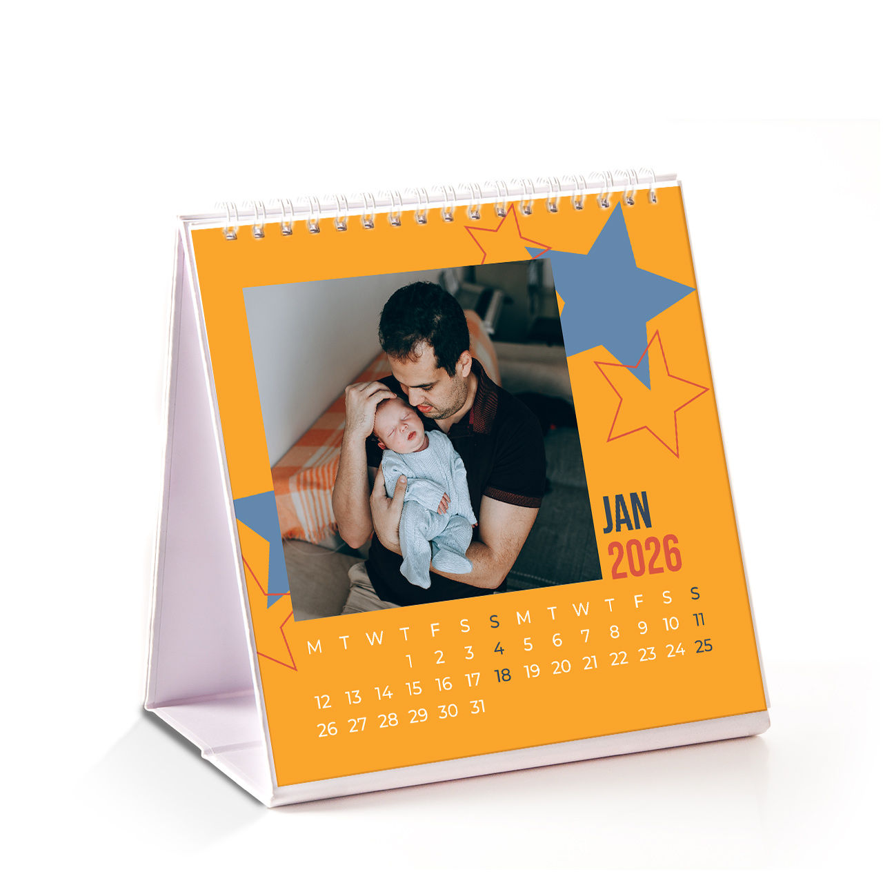 Table Calendar 2025 - 6x6 Photo Desk Calendars Online