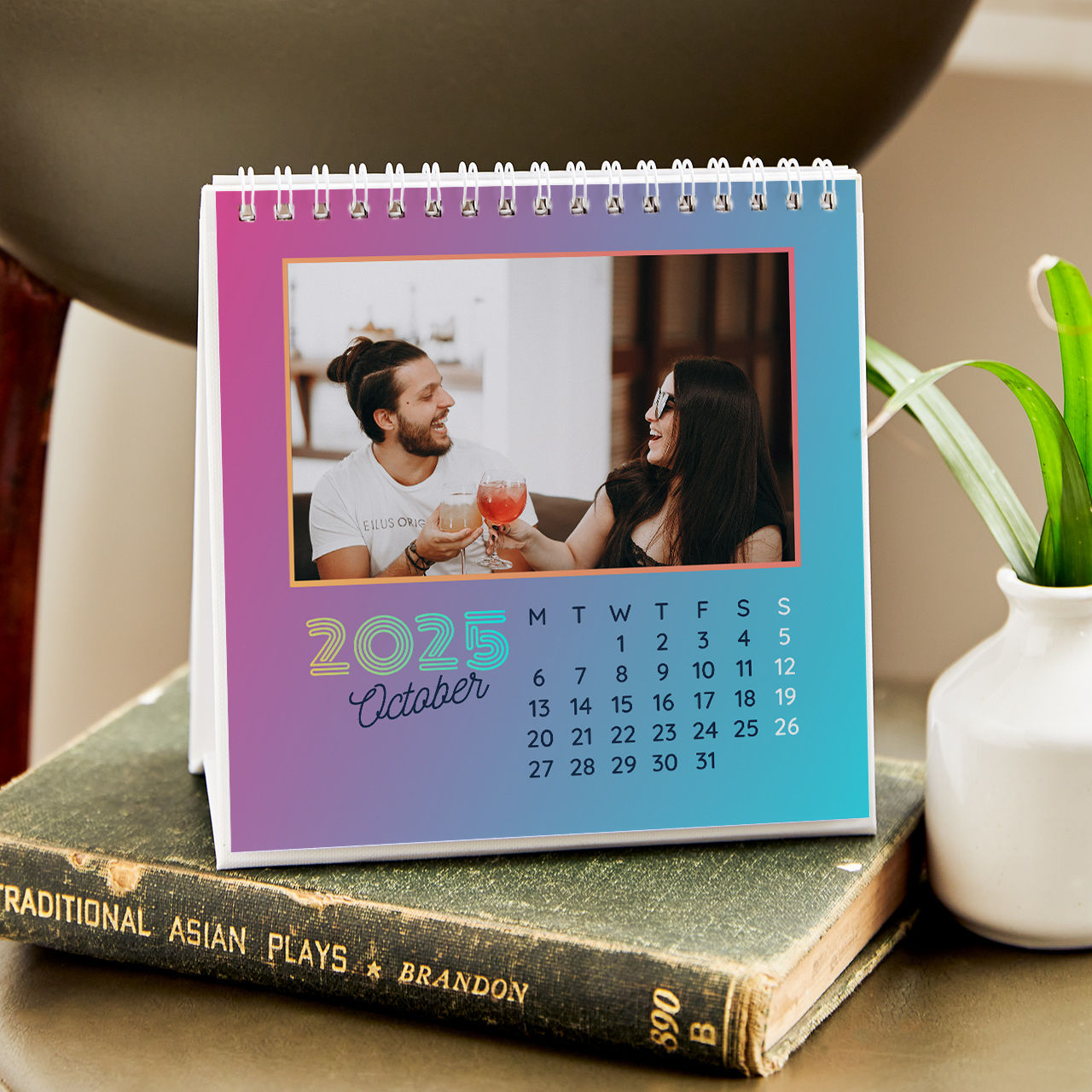 Squad Goals Custom Desktop Calendar (6x6) | Zoomin