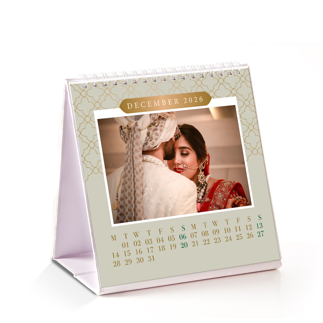 Table Calendar 2025 - 6x6 Photo Desk Calendars Online