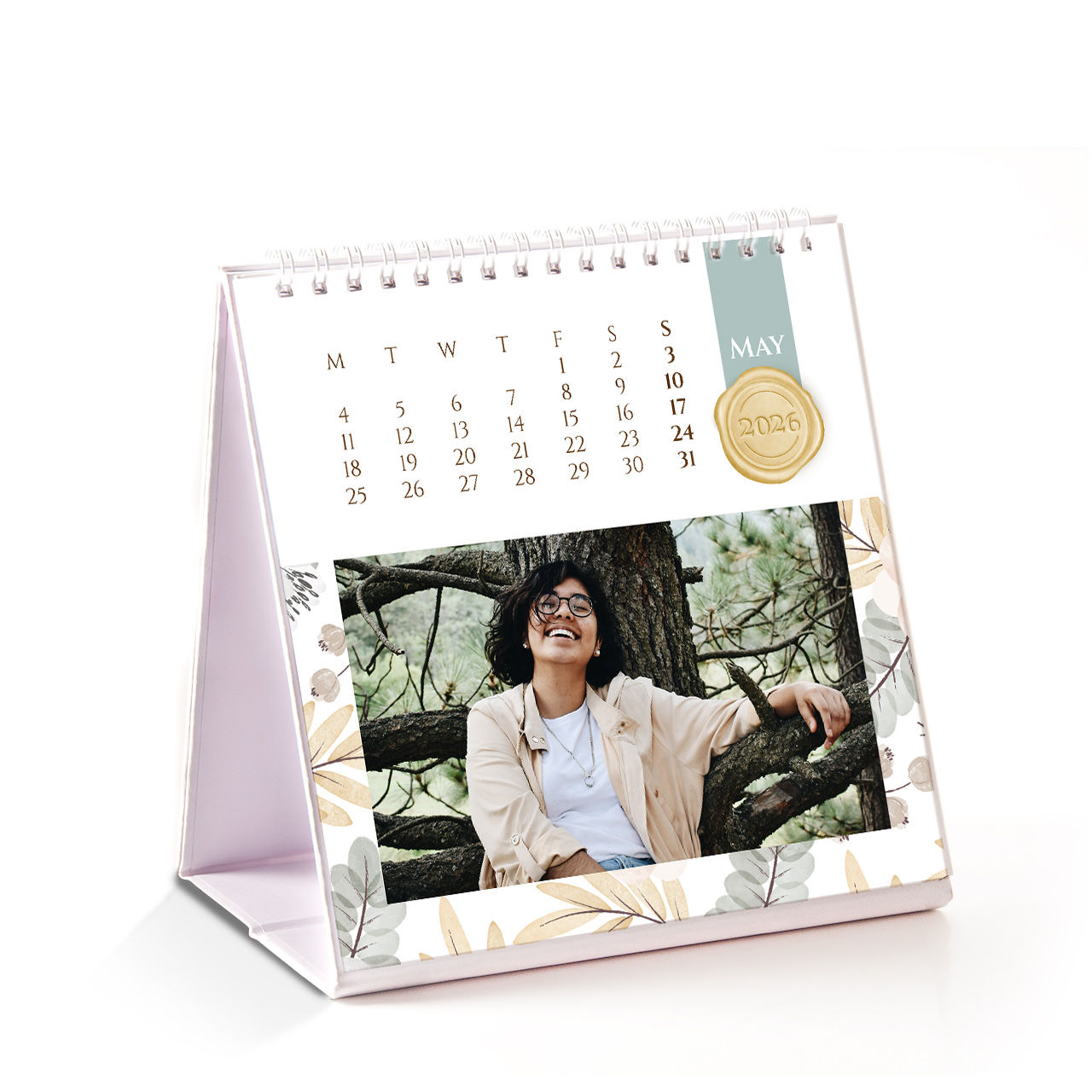 Treasure Trove Custom Desktop Calendar (6x6) | Zoomin