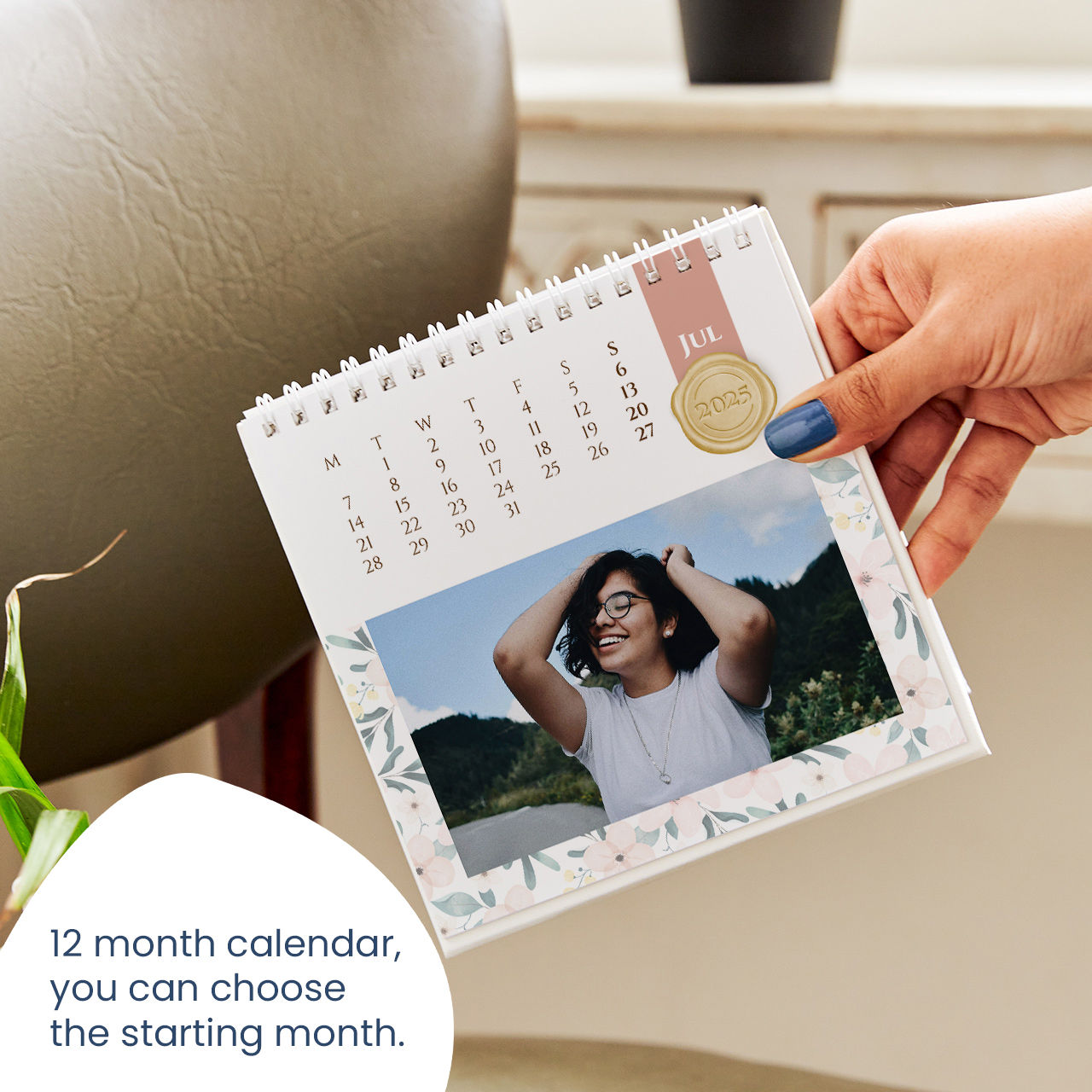 Treasure Trove Custom Desktop Calendar (6x6) | Zoomin