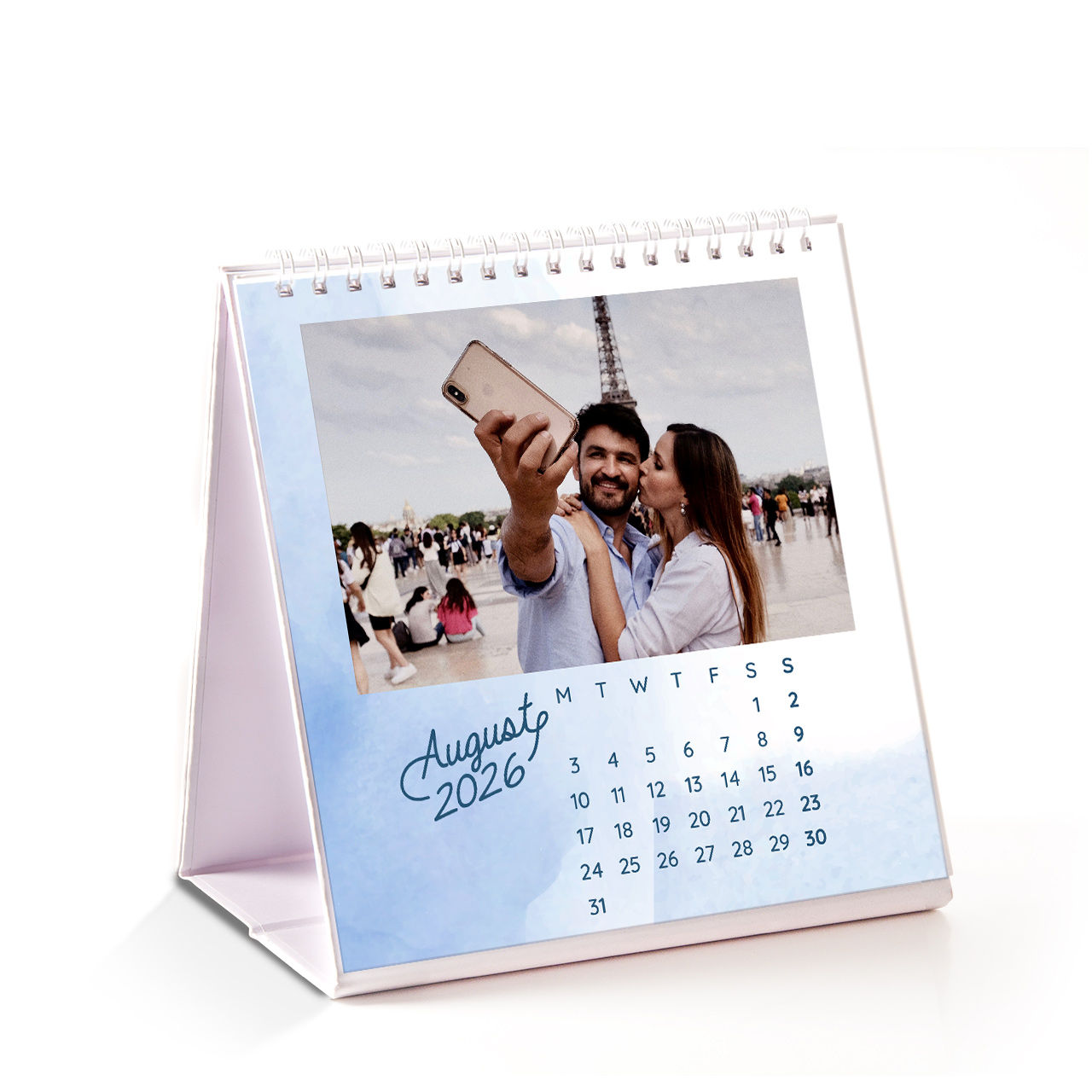 Vacay All Day Custom Desktop Calendar (6x6) | Zoomin