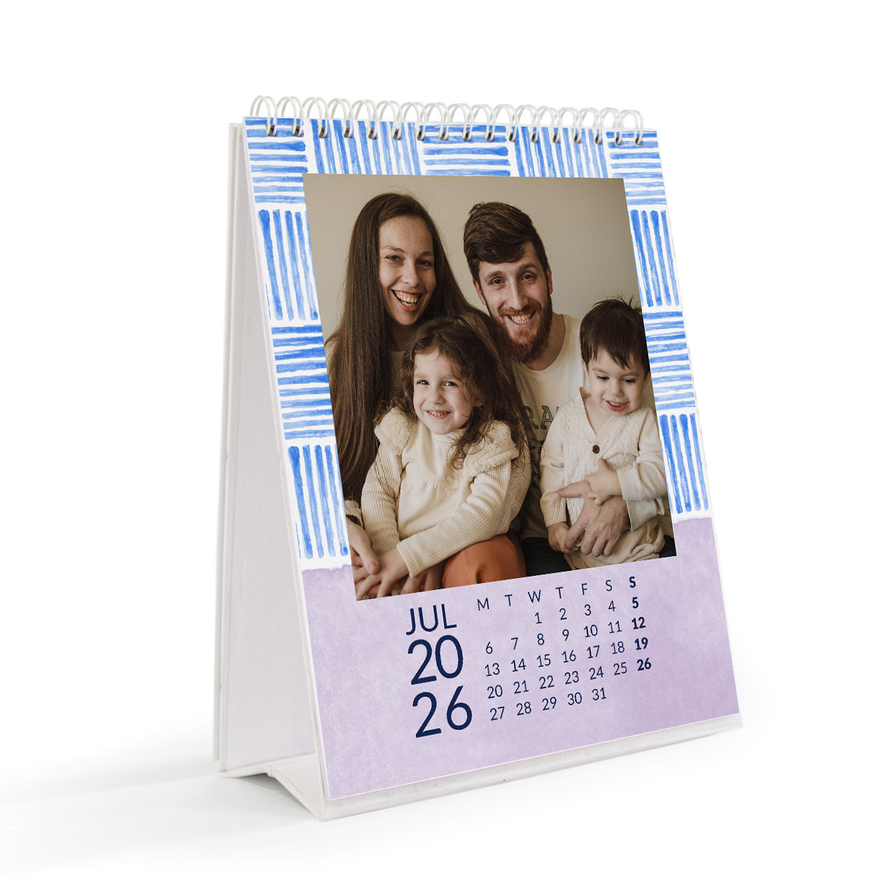 6x8 Desktop Calendar 2025 - 6x8 Customized Photo Calendar