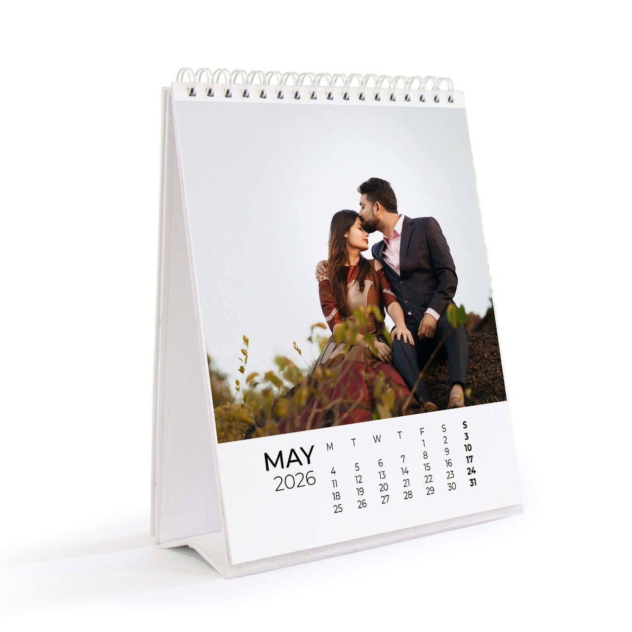6x8 Desktop Calendar 2025 - 6x8 Customized Photo Calendar