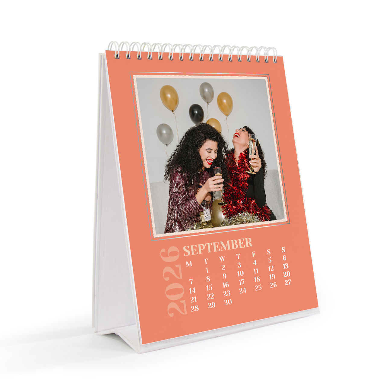 6x8 Desktop Calendar 2025 - 6x8 Customized Photo Calendar