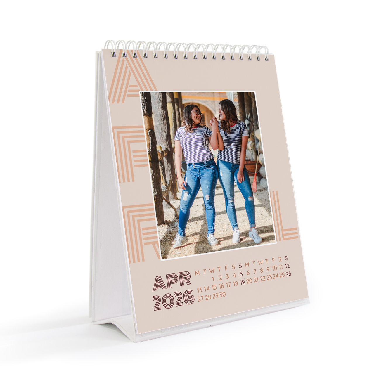 Love & Life Custom Desktop Calendar (6x8) | Zoomin