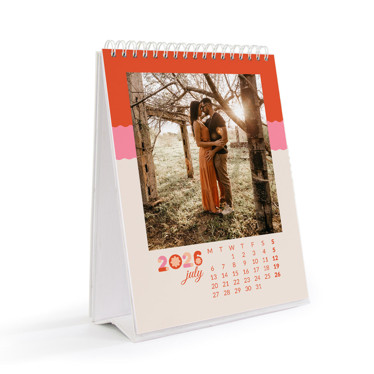 Love Is Forever Custom Desktop Calendar (6x8) | Zoomin