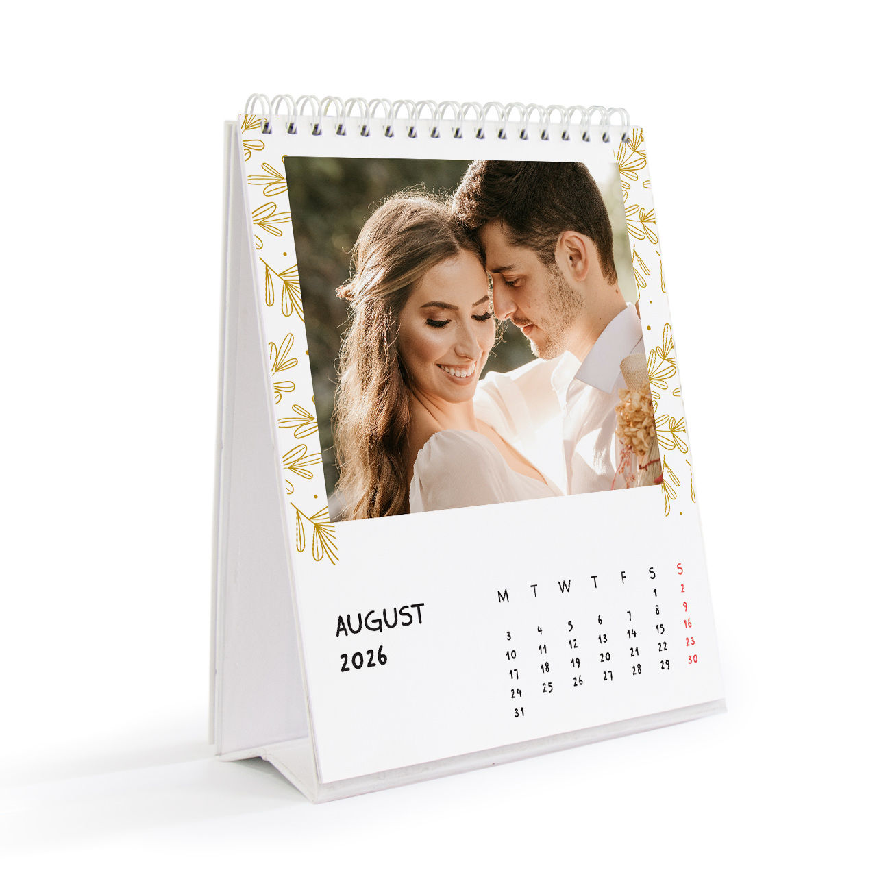 6x8 Desktop Calendar 2025 - 6x8 Customized Photo Calendar