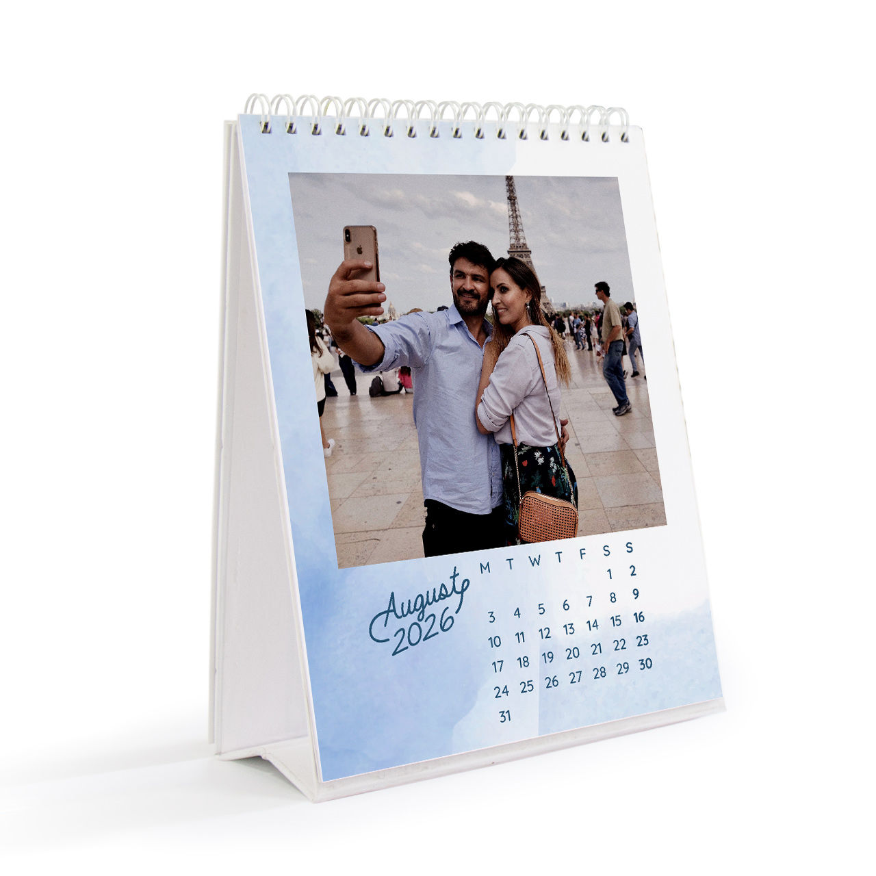Vacay All Day Custom Desktop Calendar (6x8) | Zoomin