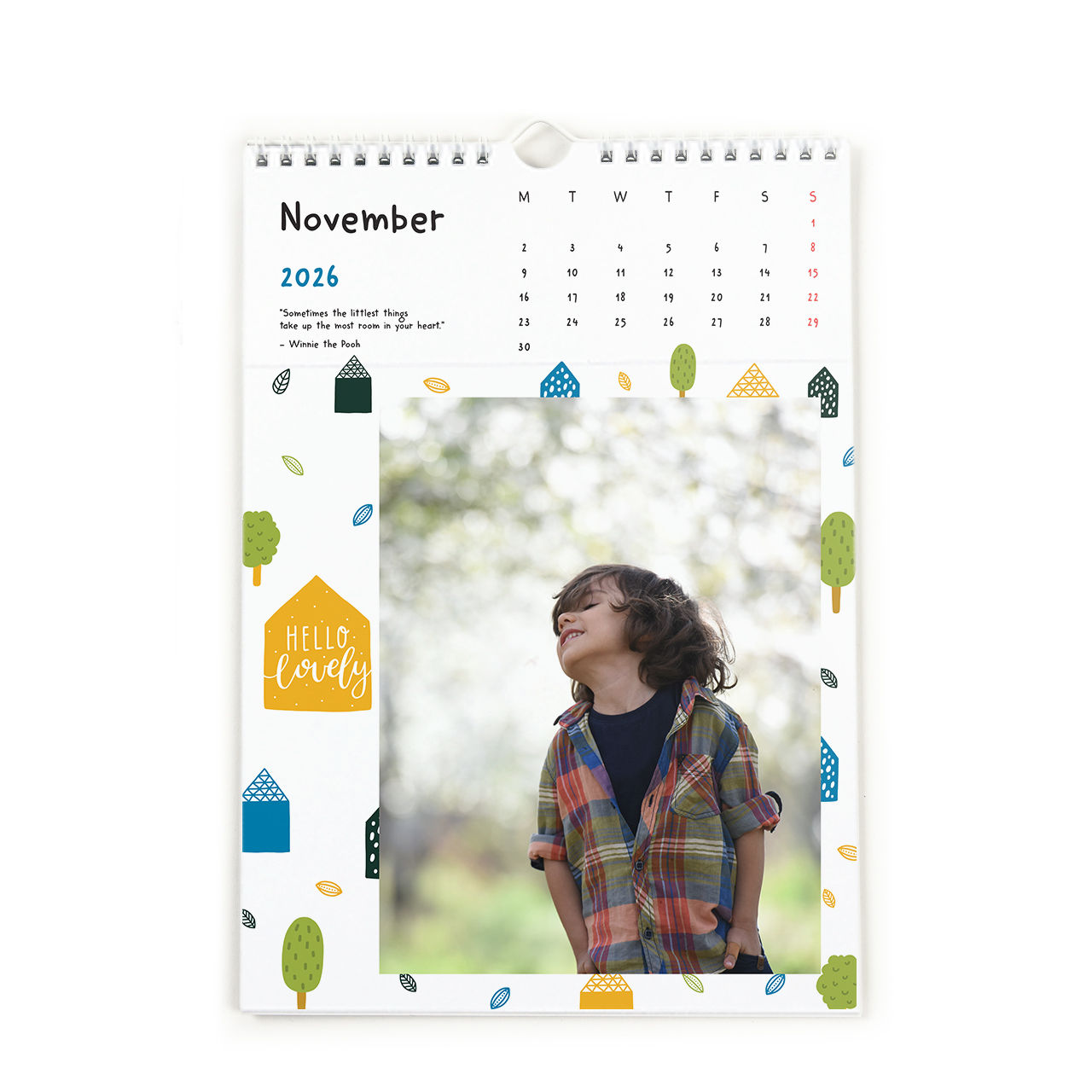Buy Wall Photo Calendar - Wall Mount Portrait Calendars