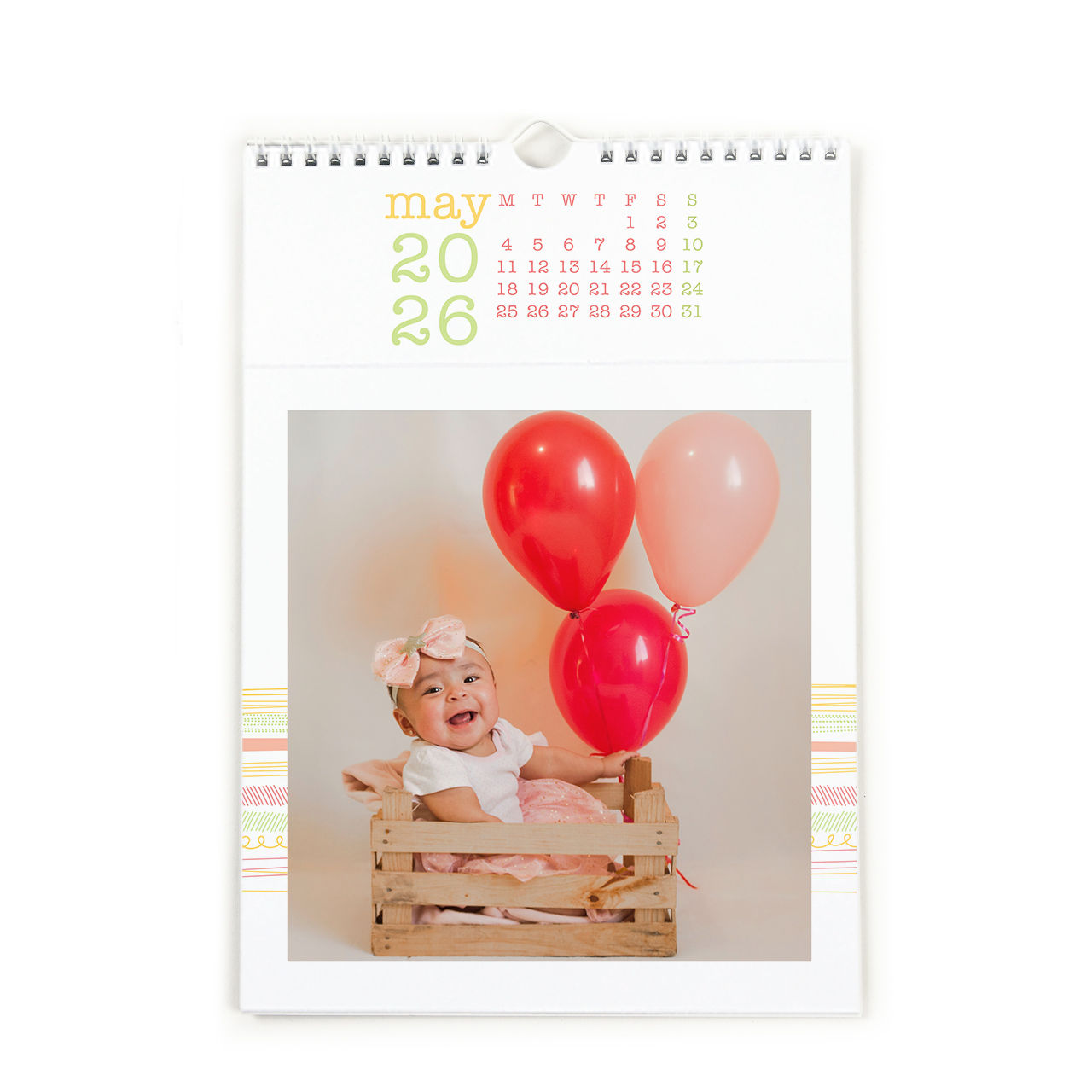Buy Wall Photo Calendar - Wall Mount Portrait Calendars