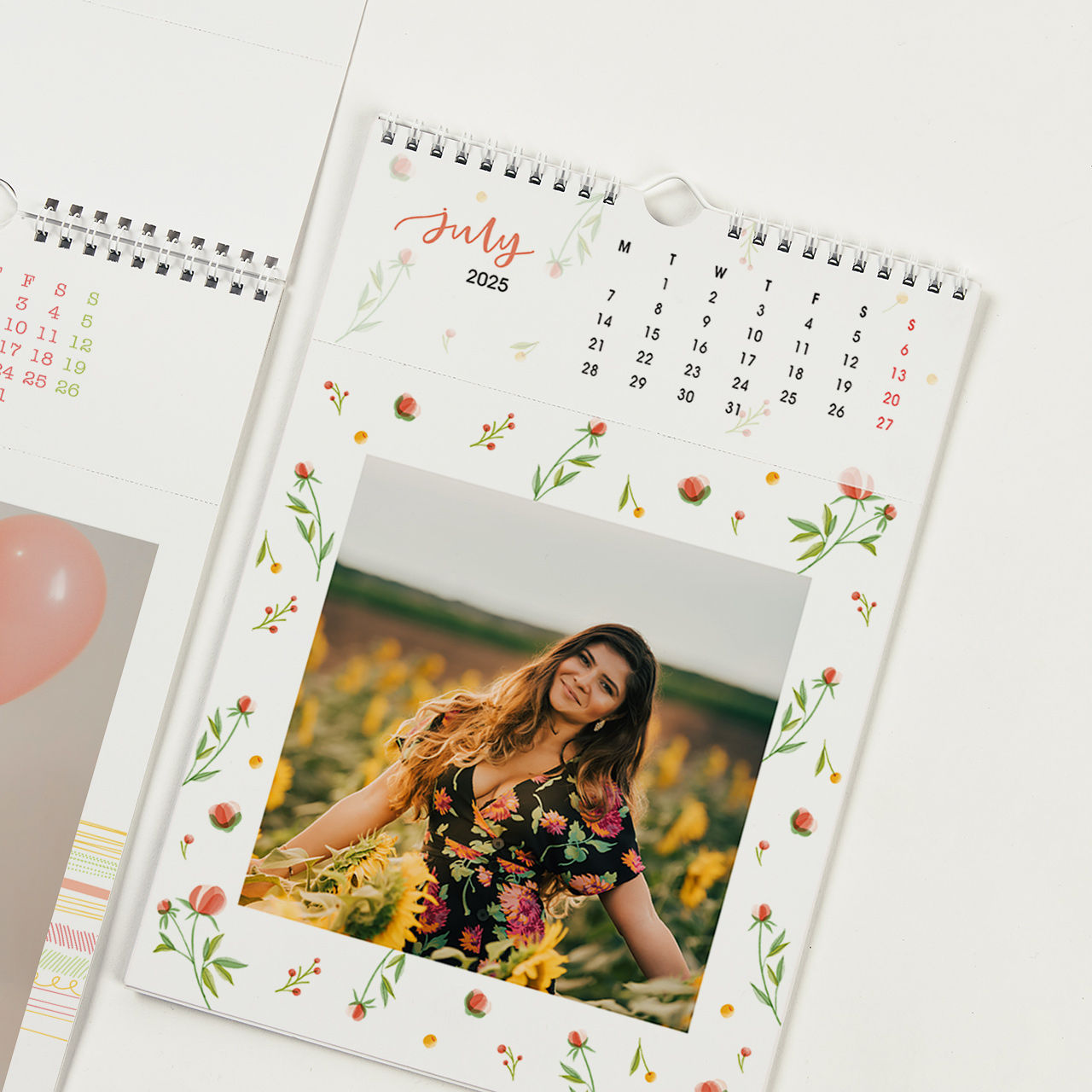Floral Moments Wall Mount Portrait Calendar | Zoomin