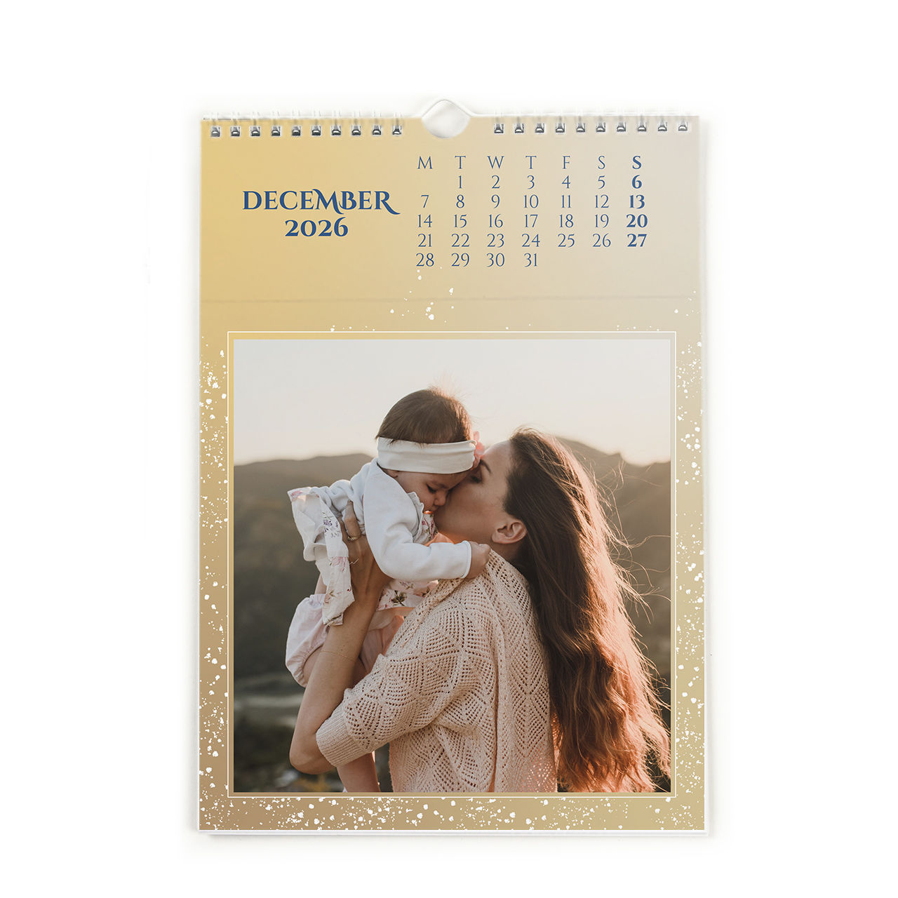 Peace & Joy Wall Mount Portrait Calendar | Zoomin