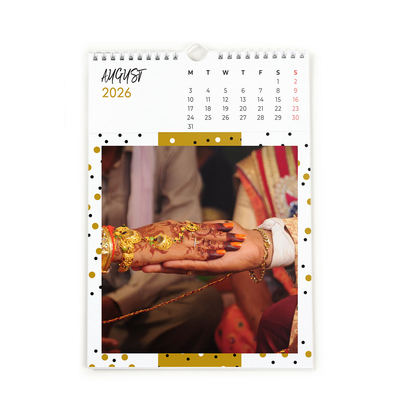 Stars & Glitters Wall Mount Portrait Calendar | Zoomin