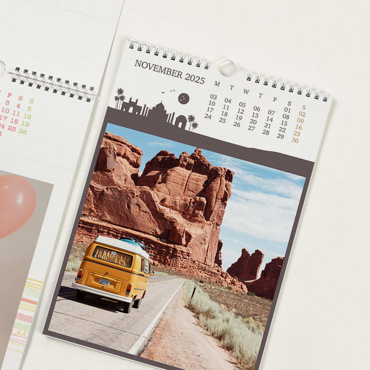 World Explorer Wall Mount Portrait Calendar | Zoomin