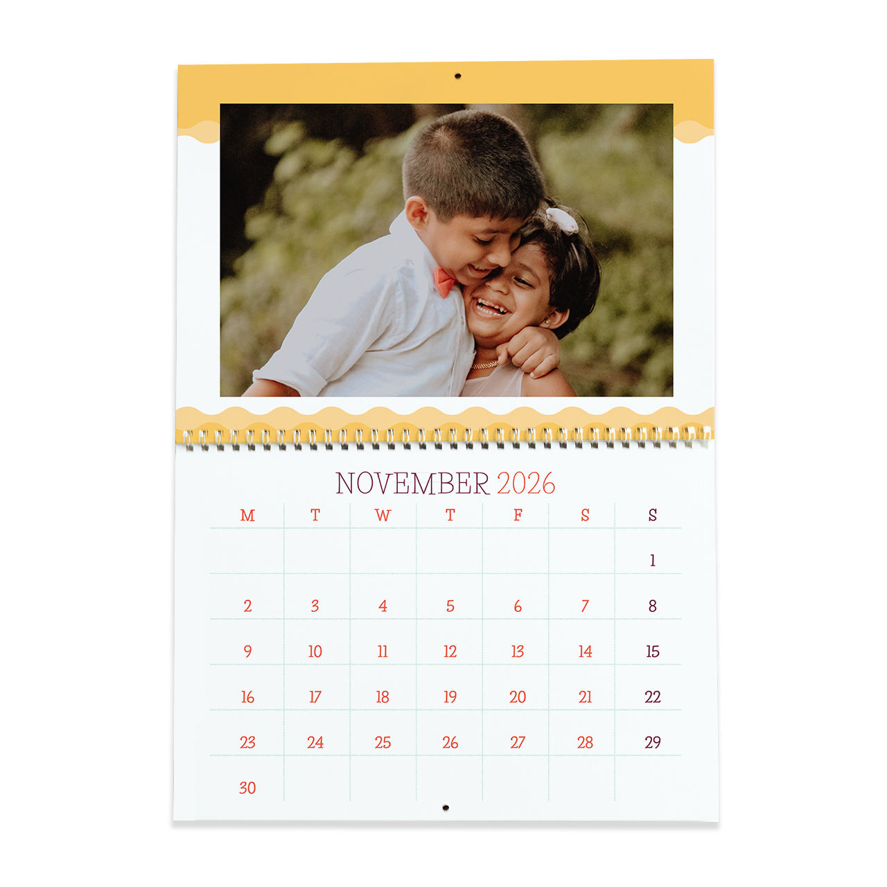 Super Siblings Wall Mount landscape Calendar | Zoomin