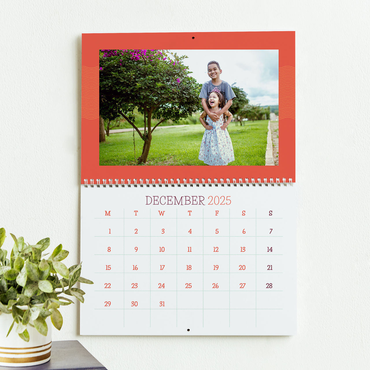 Super Siblings Wall Mount landscape Calendar | Zoomin