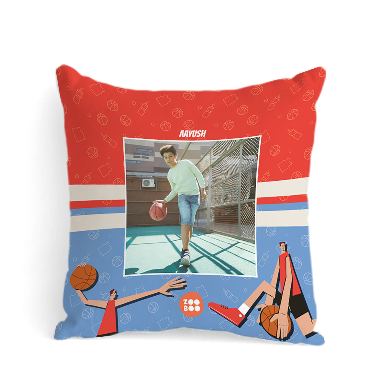 Personalized Photo Cushions - Cotton Photo Cushion Printing | Zoomin
