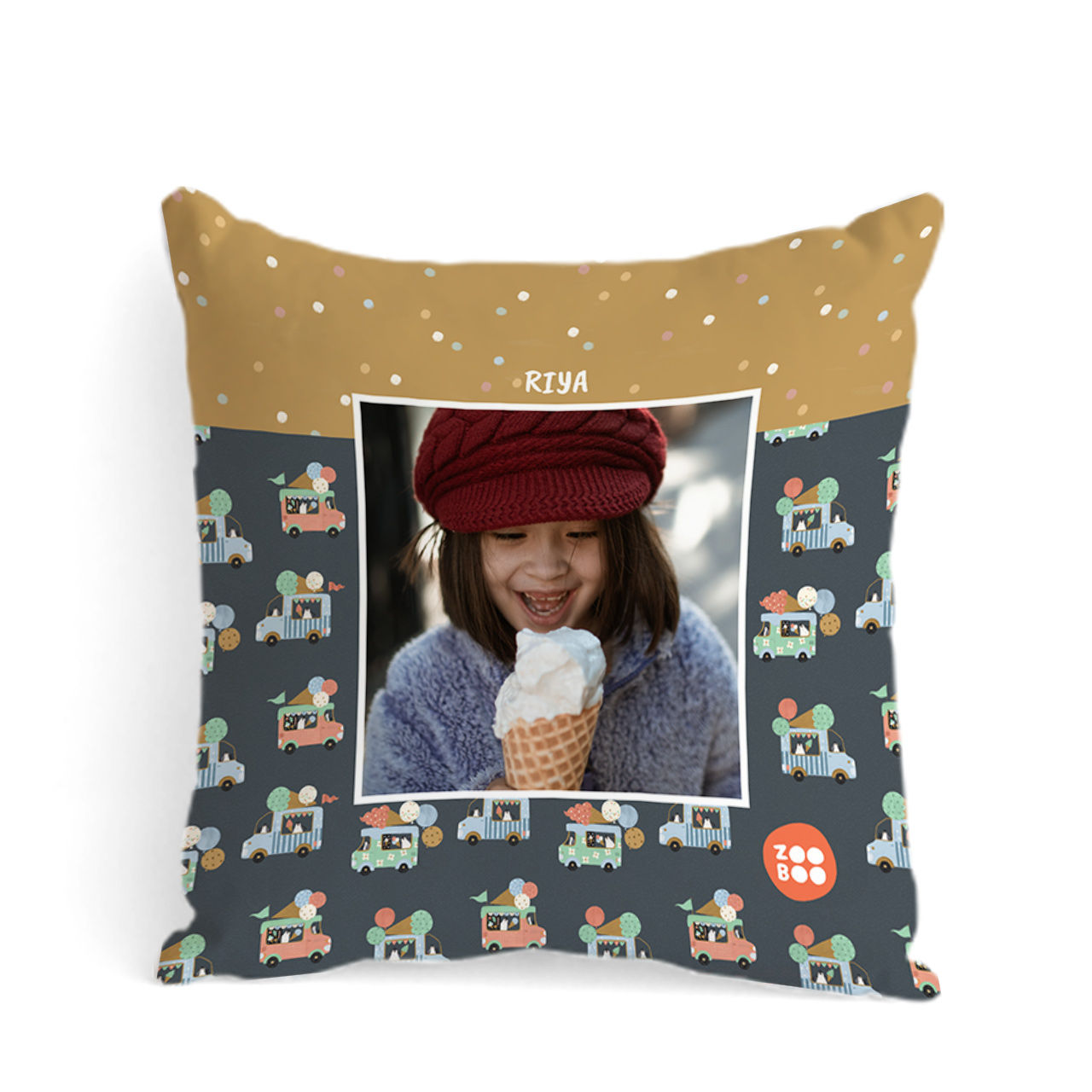 Personalized Photo Cushions - Cotton Photo Cushion Printing | Zoomin