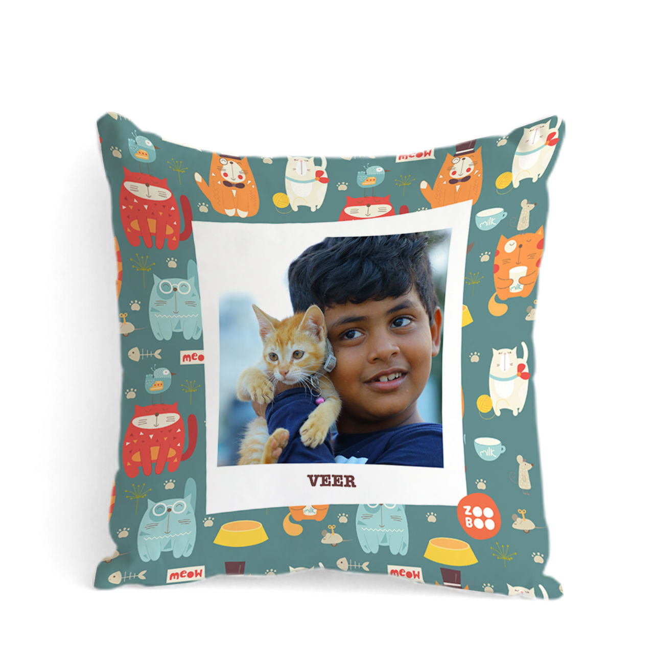 Personalized Photo Cushions - Cotton Photo Cushion Printing | Zoomin