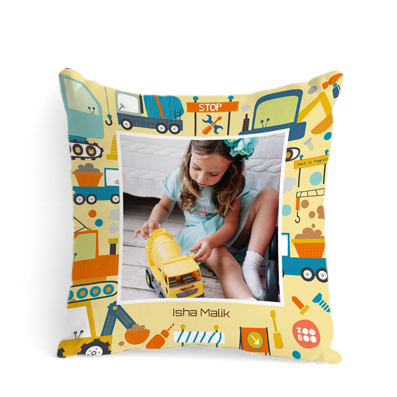 Personalized Photo Cushions - Cotton Photo Cushion Printing | Zoomin