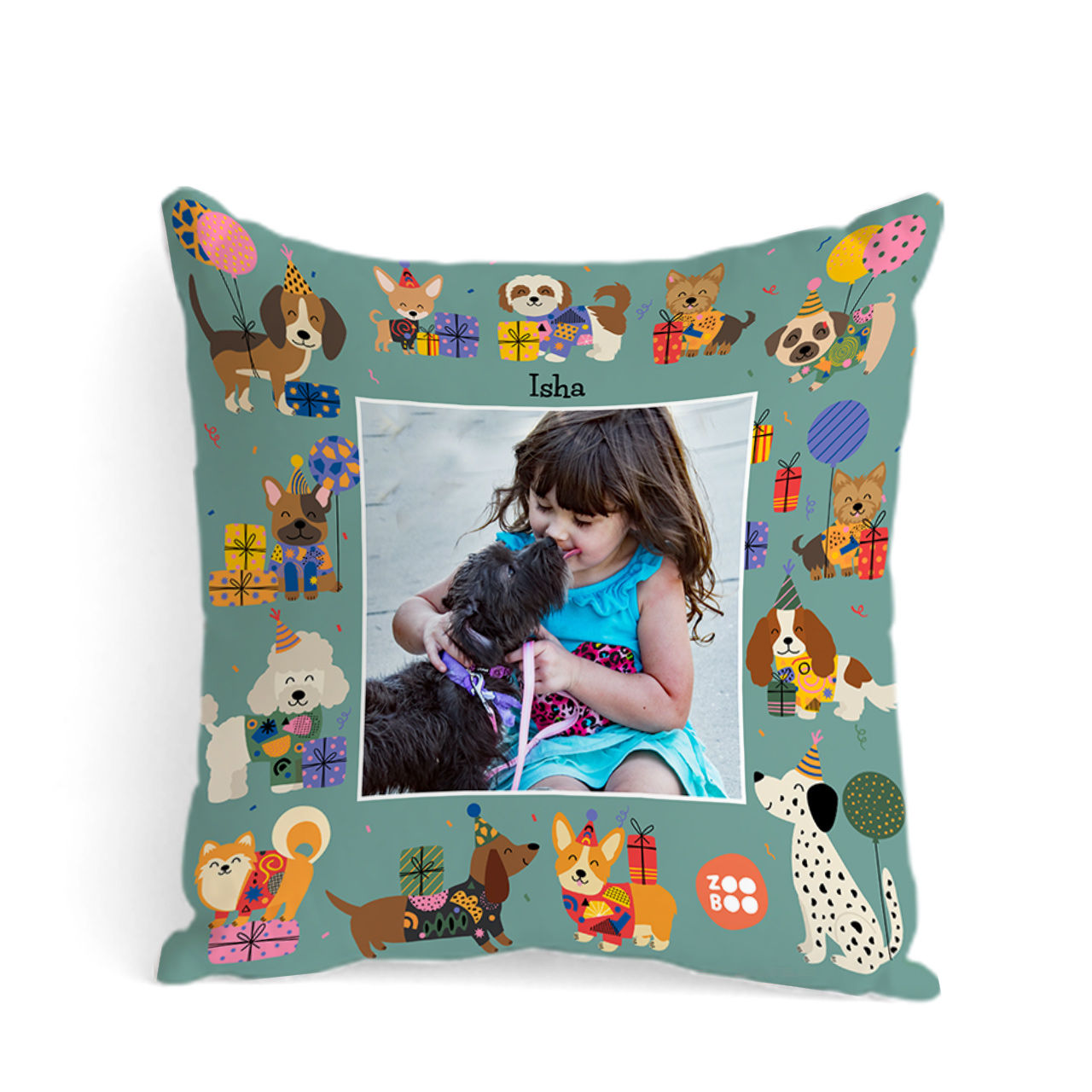 Personalized Photo Cushions - Cotton Photo Cushion Printing | Zoomin