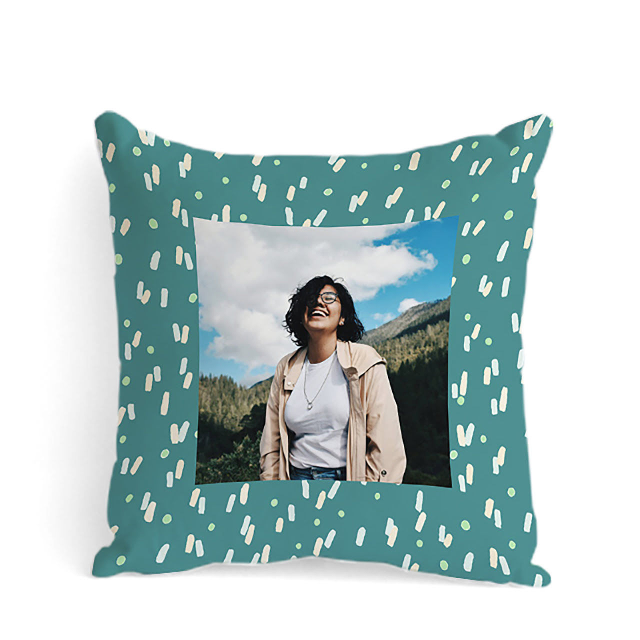 Personalized Photo Cushions - Cotton Photo Cushion Printing | Zoomin