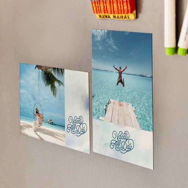 Vacay All day Photo Magnets | Zoomin