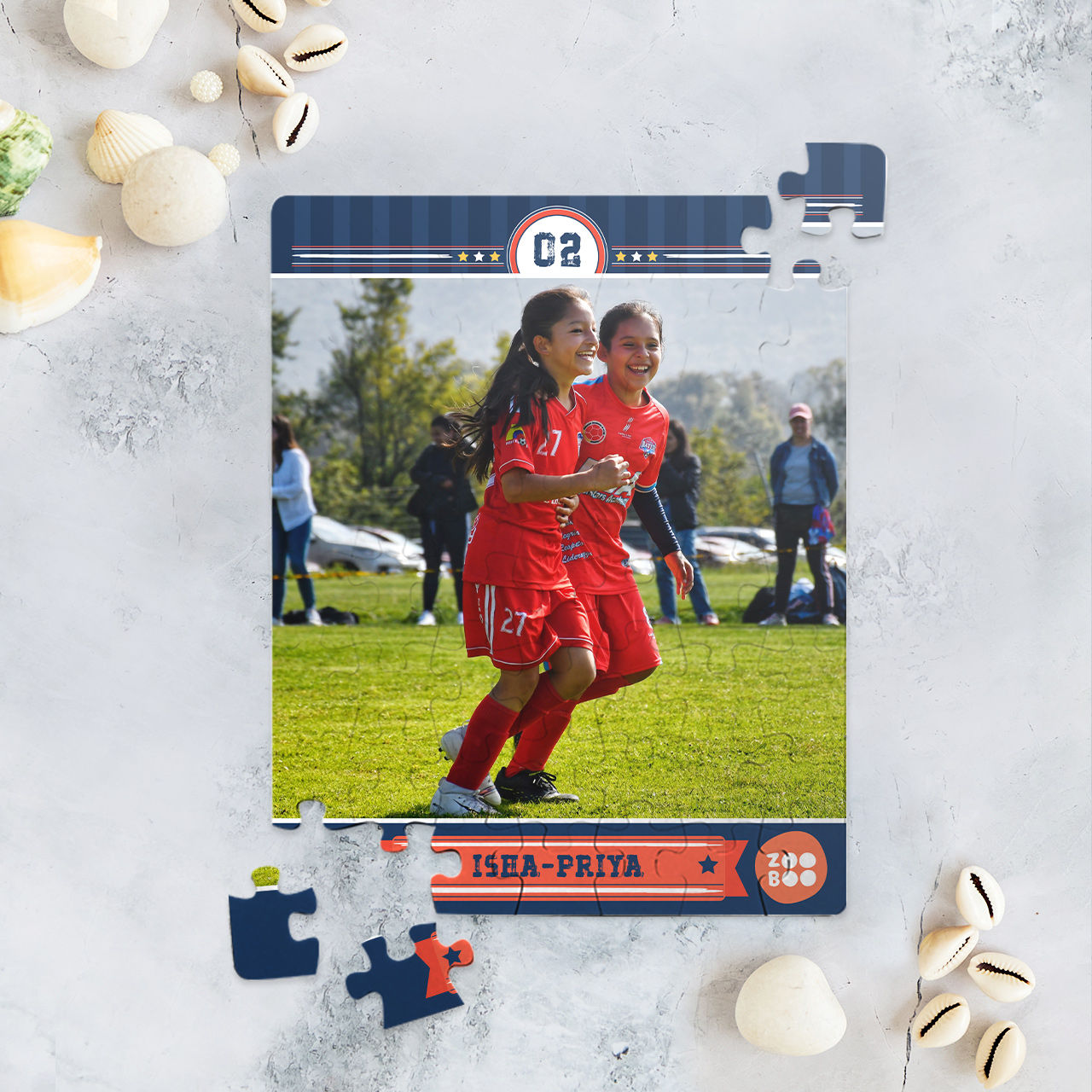 Jersey Number Custom Photo Puzzle | Zoomin