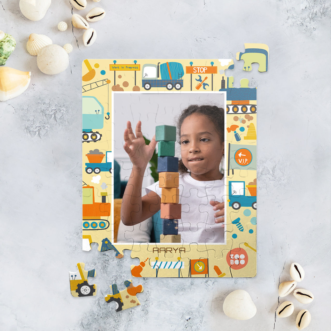 Let's Build Custom Photo Puzzle | Zoomin