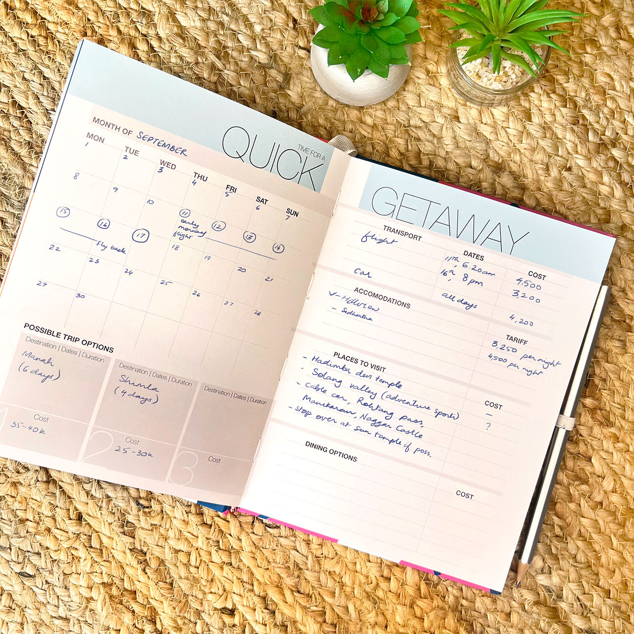 Buy Travel Planner & Journal at Best Price