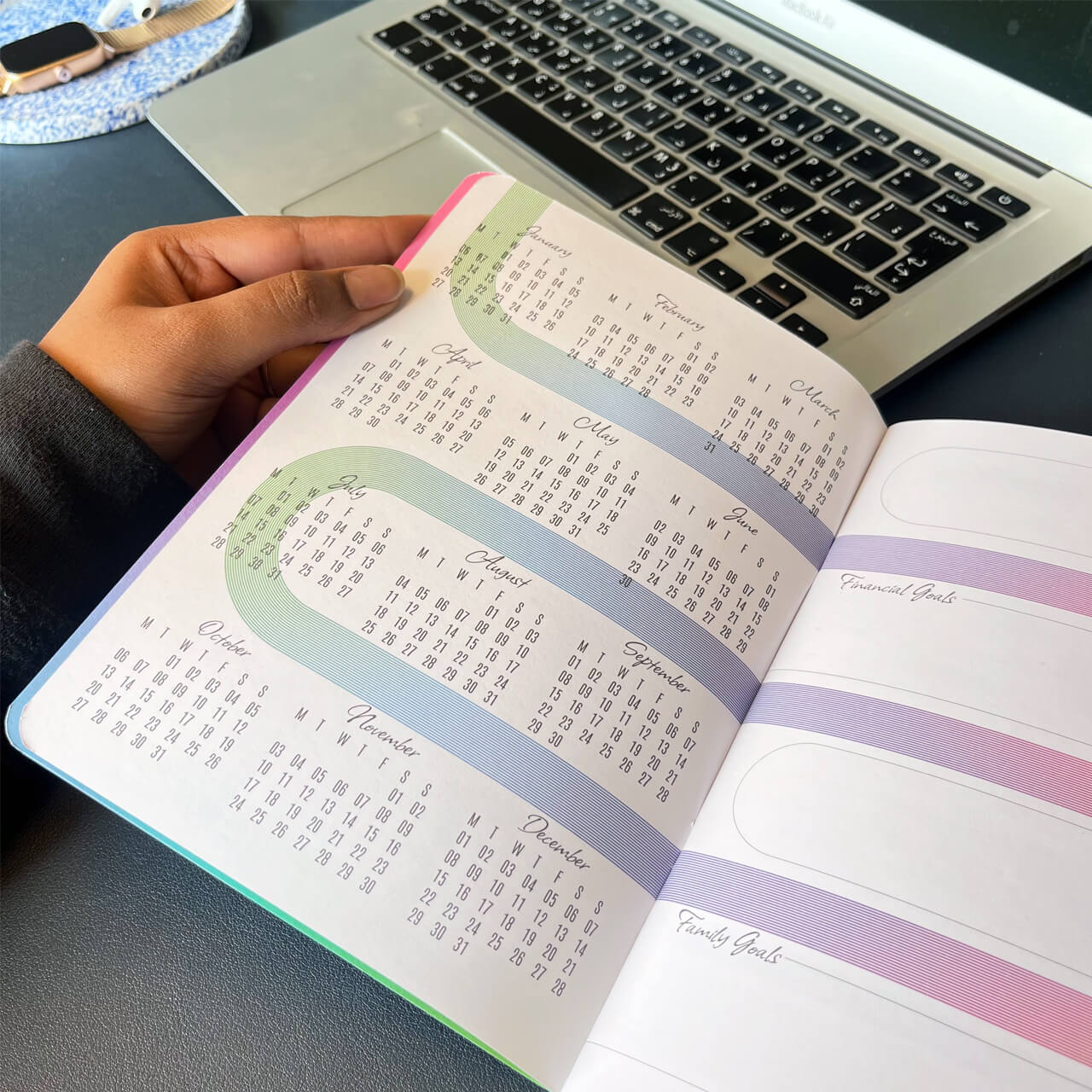 Gradient Bold Year Planner Planners And Journals | Zoomin