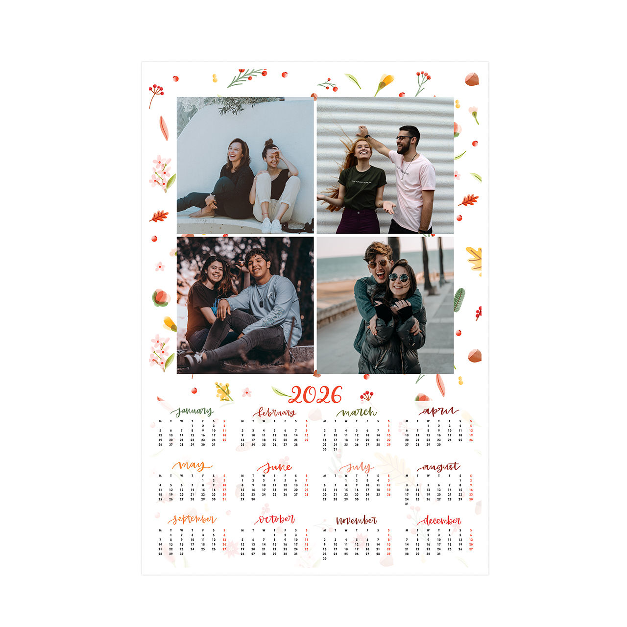 Floral Moments Poster Calendar | Zoomin