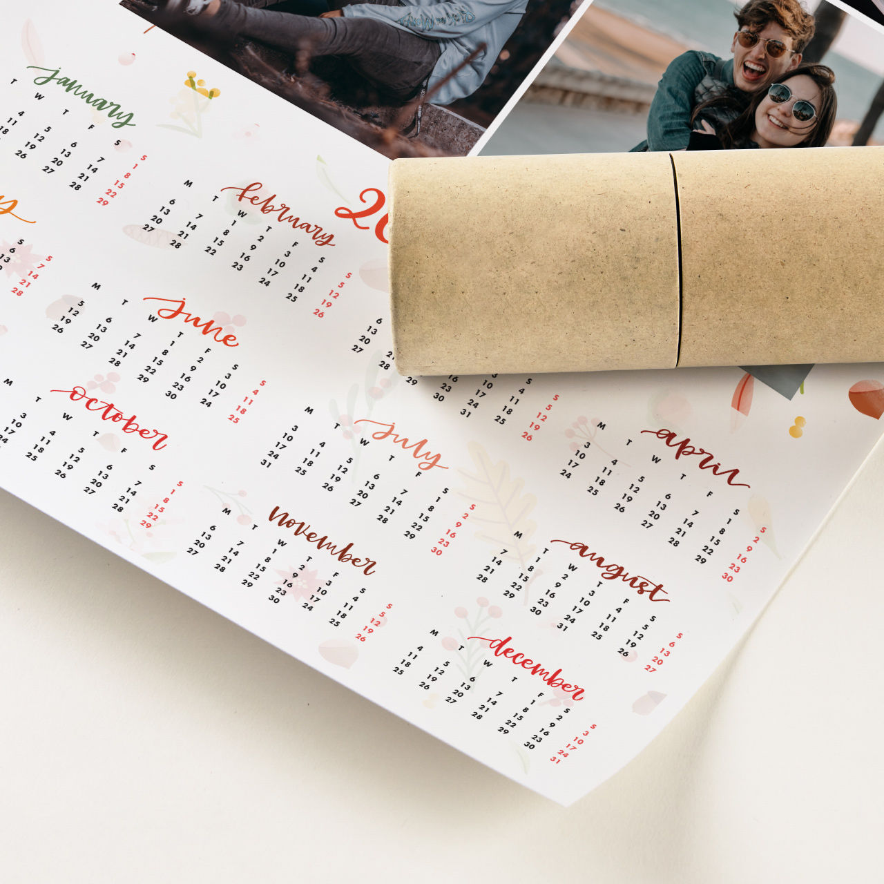 Floral Moments Poster Calendar | Zoomin