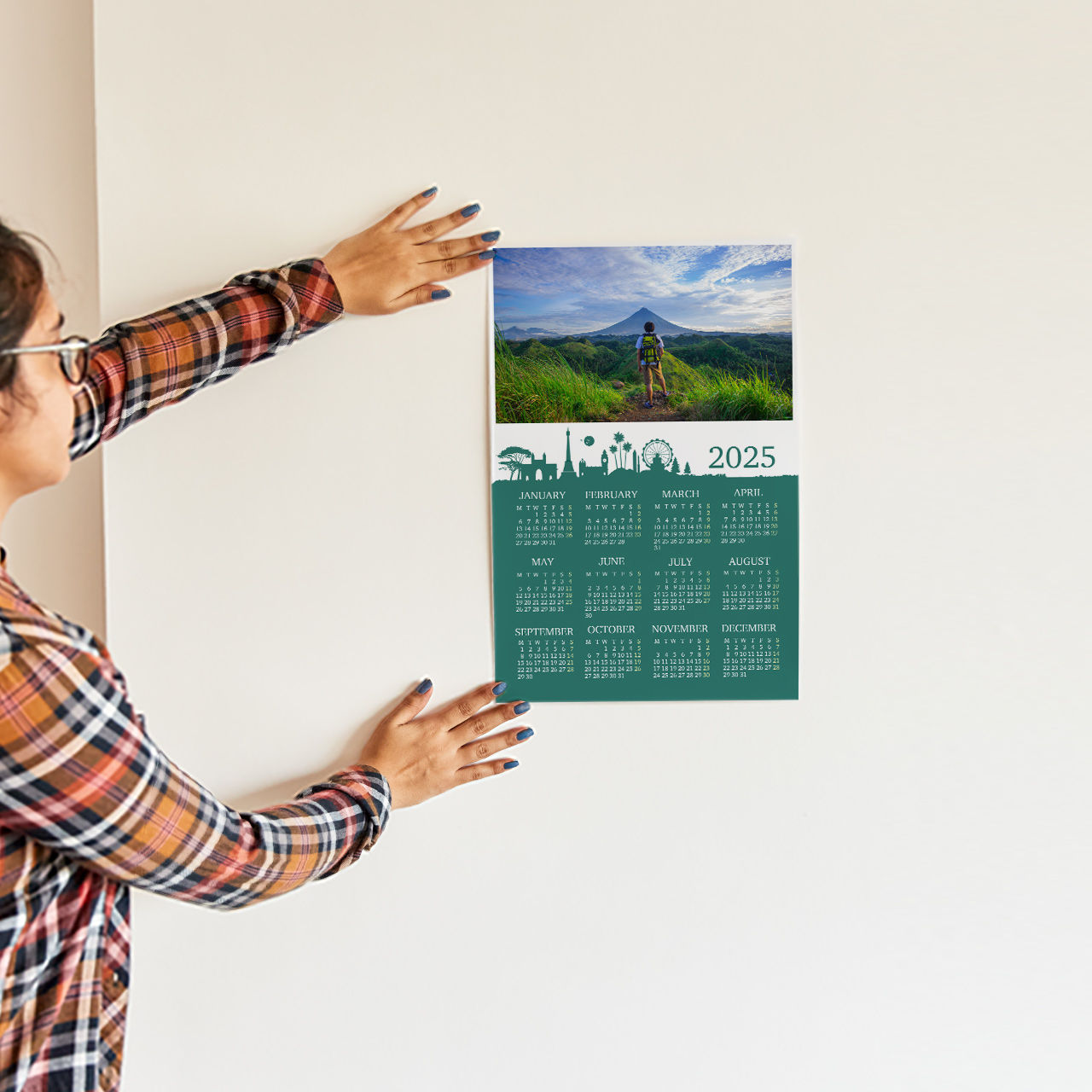 World Explorer Poster Calendar | Zoomin