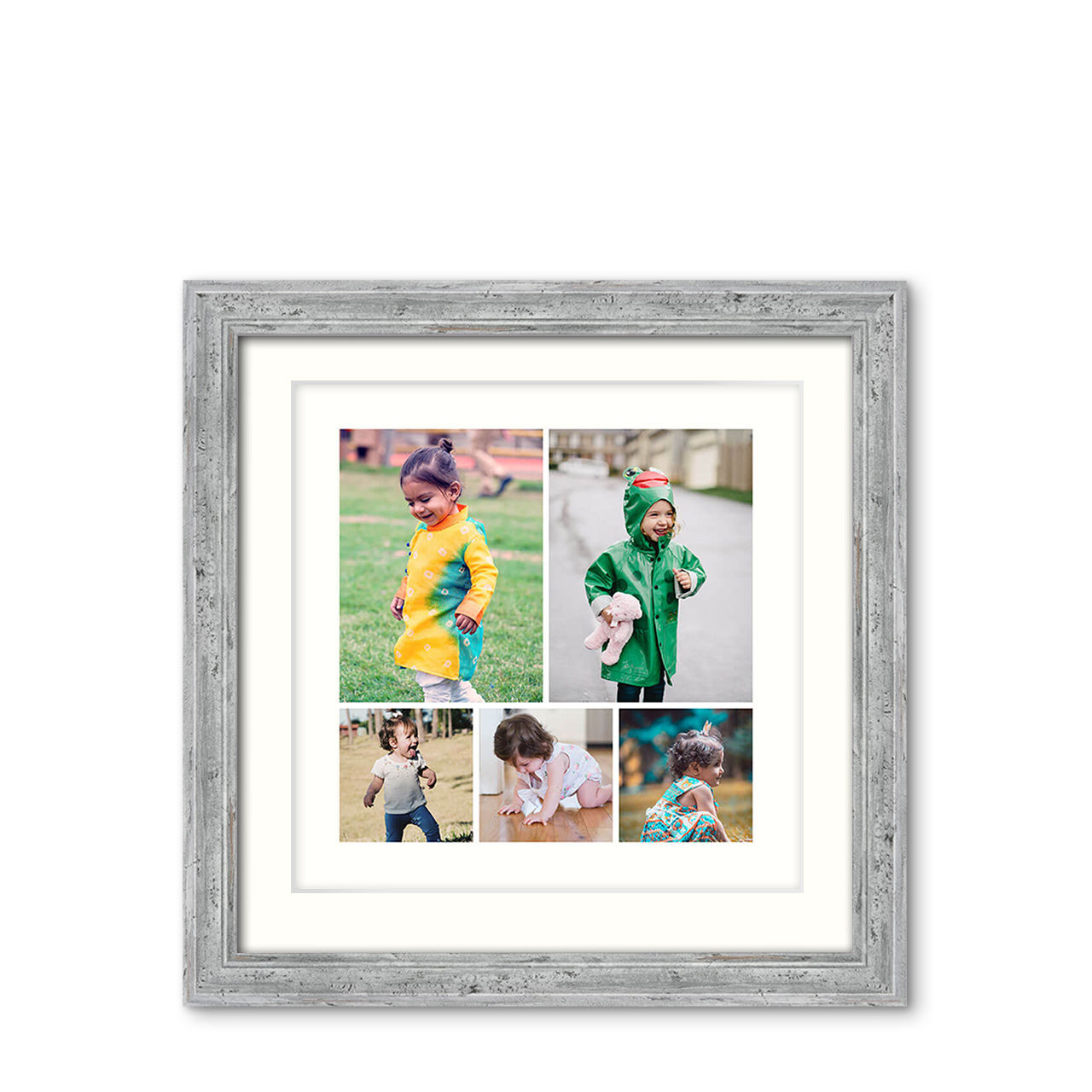 Personalised Grid Photo Frame | 5 in 1 Photo Frame