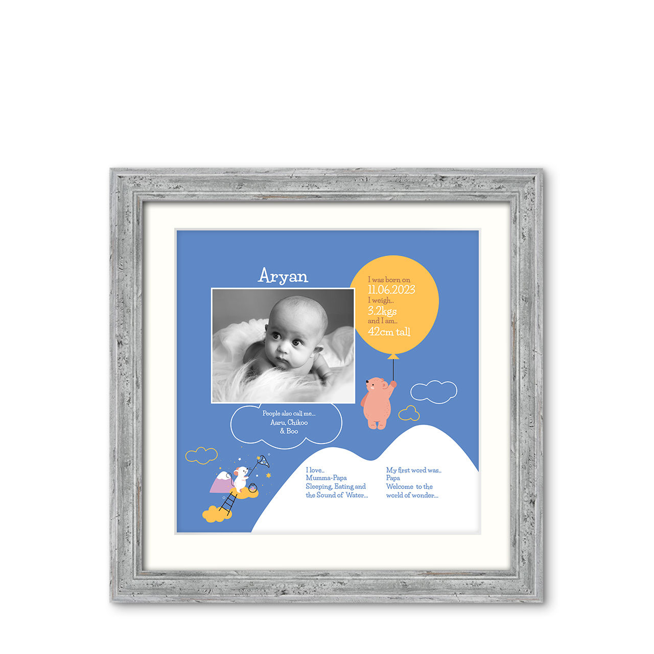 Baby's Firsts Classic Achromatic | Zoomin