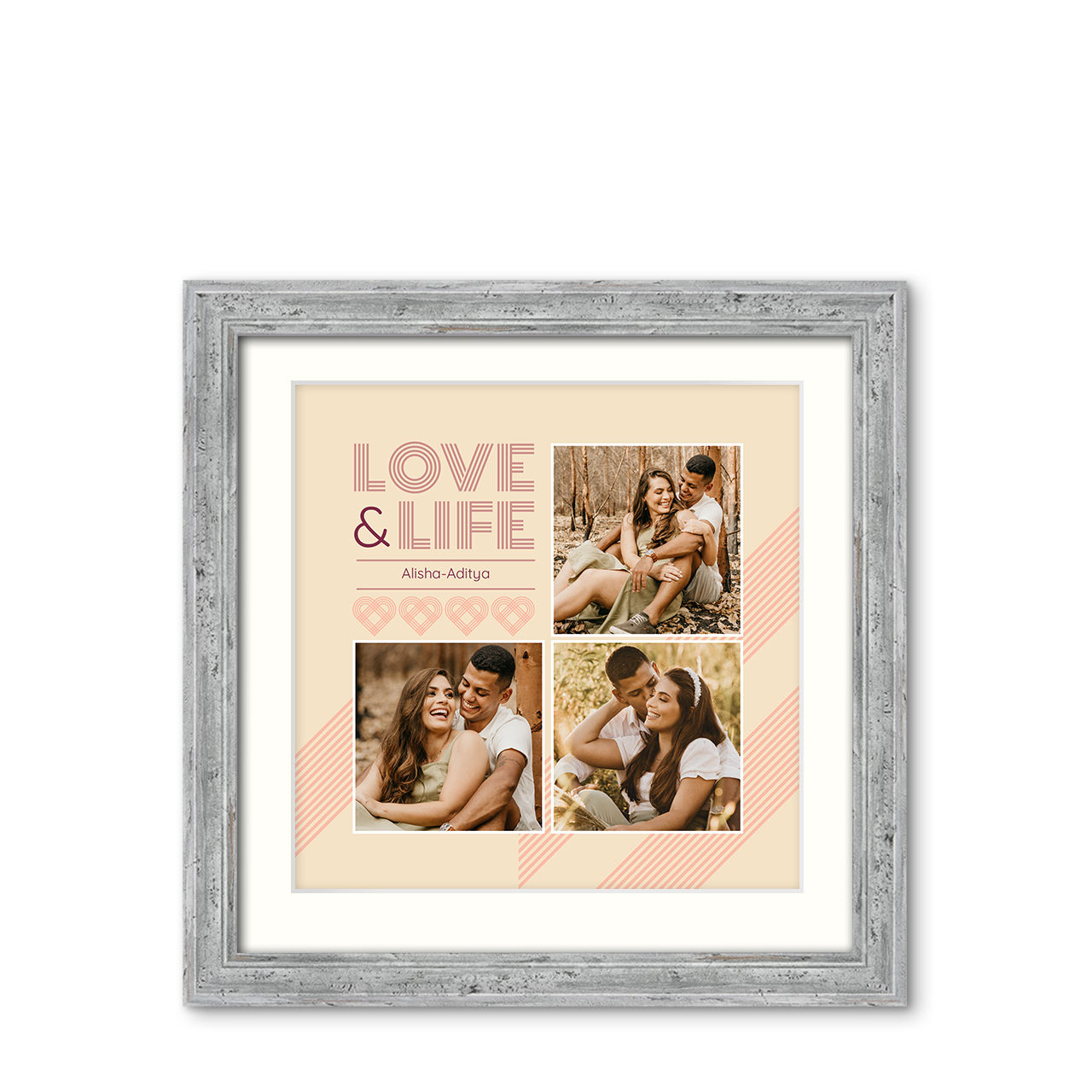 Custom Classic Achromatic Premium Photo Frame Online | Zoomin