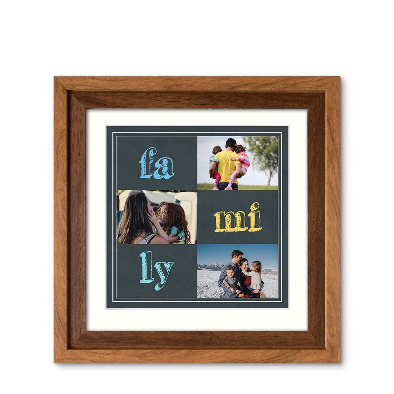 Colorful Chalk Classic Wood Frames | Zoomin