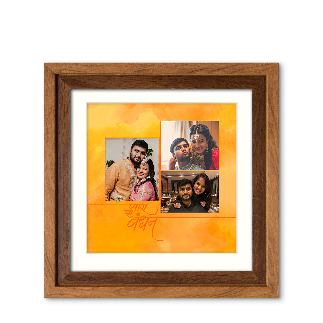 Sibling Bond Classic Wood Frames | Zoomin