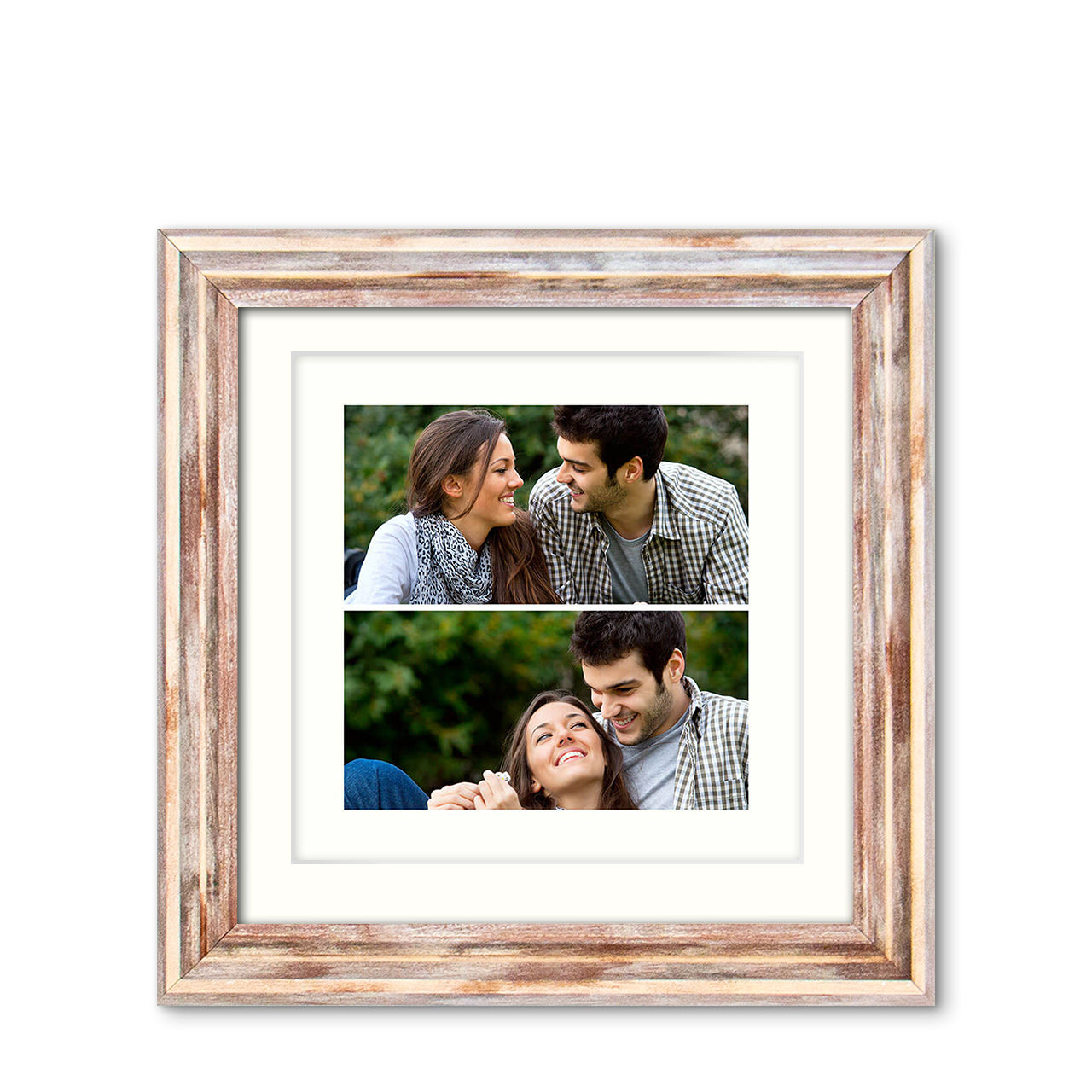 2-Photo Landscape Distressed Frames | Zoomin