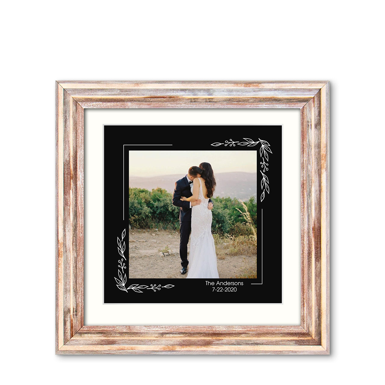 Classic Black Distressed Frames | Zoomin