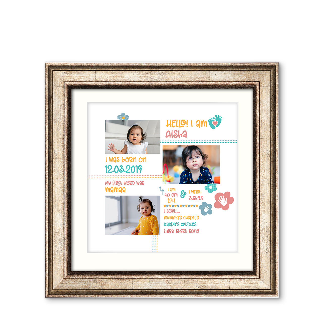 Custom Premium Imperial Wood Photo Frame Online | Zoomin