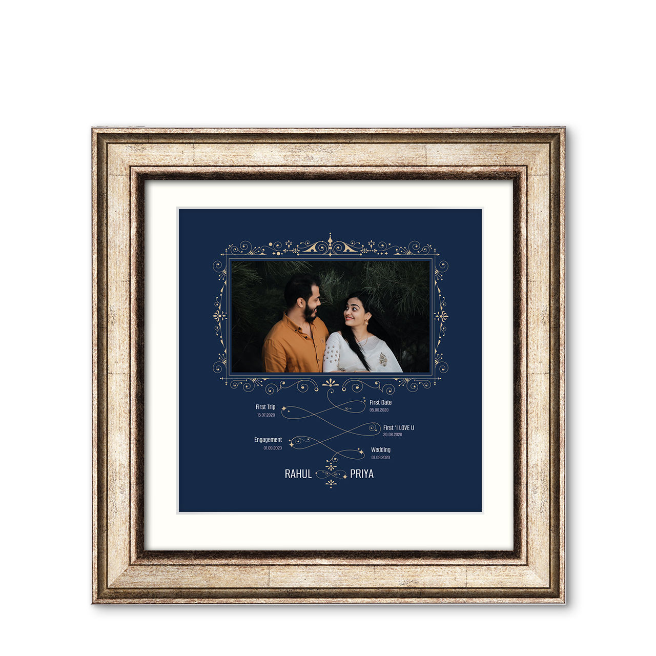 Custom Premium Imperial Wood Photo Frame Online | Zoomin