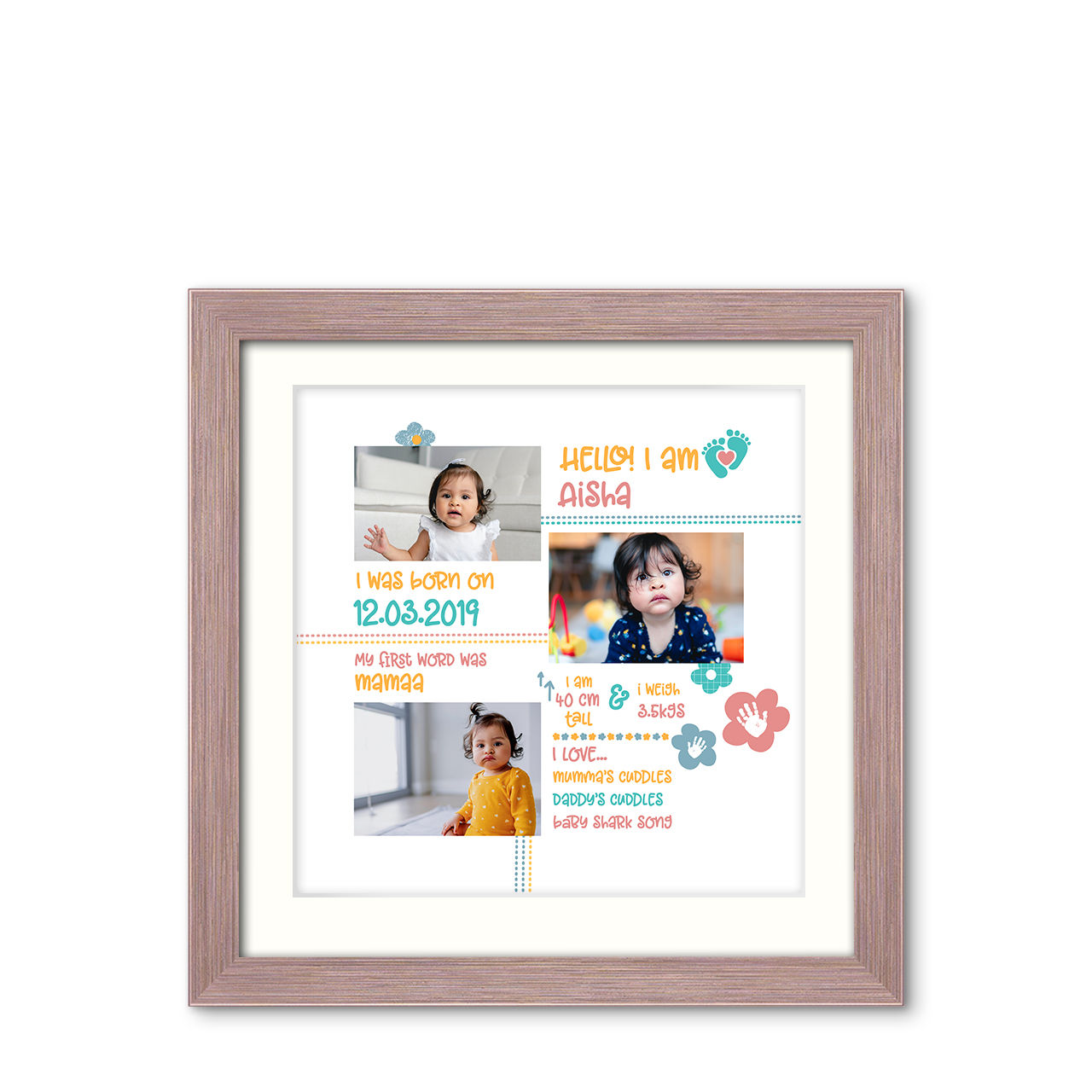 Metallic Lustre Photo Frame - Premium Photo Frames | Zoomin