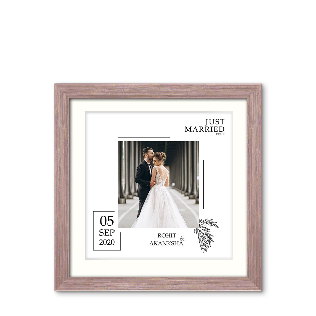 Metallic Lustre Photo Frame - Premium Photo Frames | Zoomin